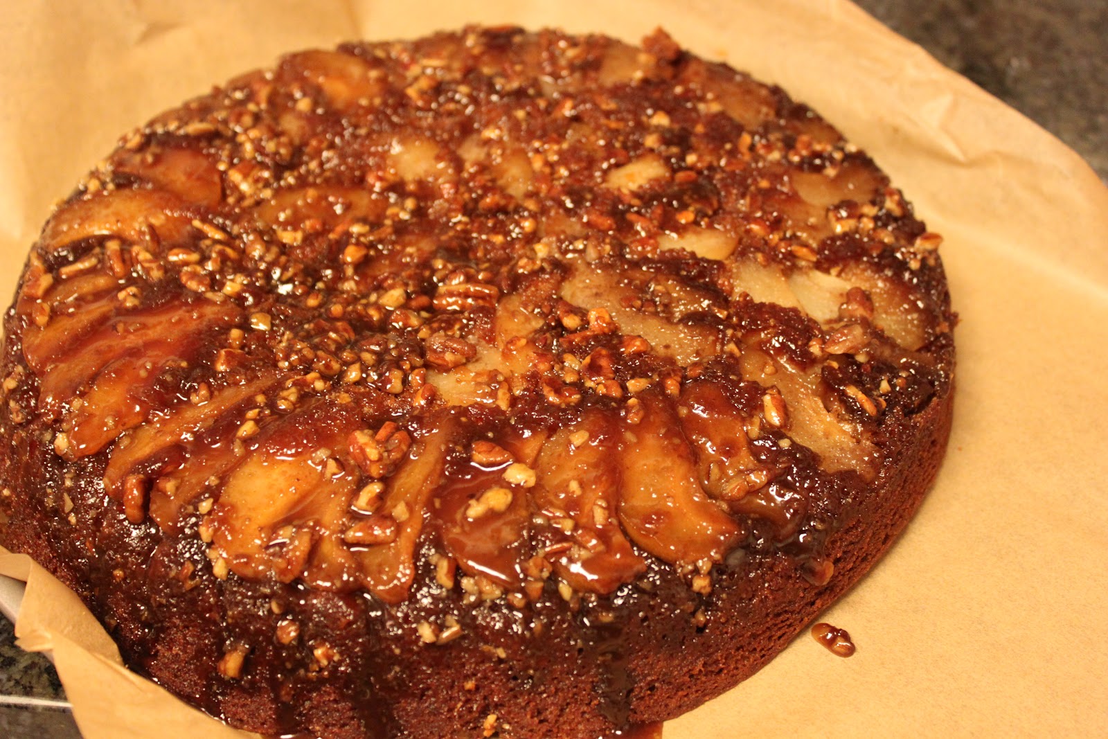 Megsiemay Makes: Ginger-Pear Cake