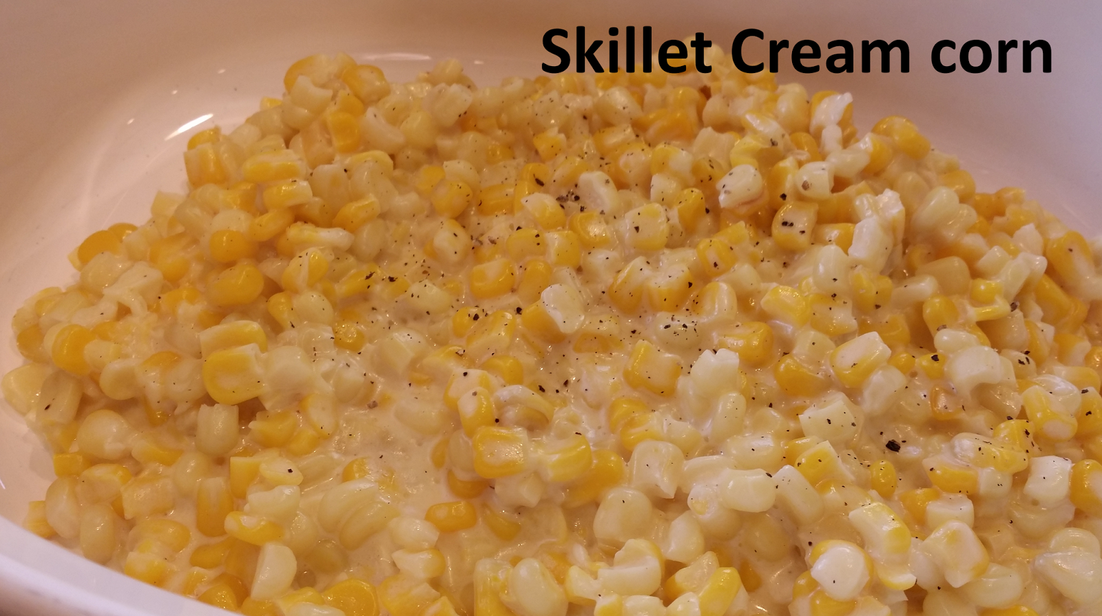 Best yummies: Skillet cream corn