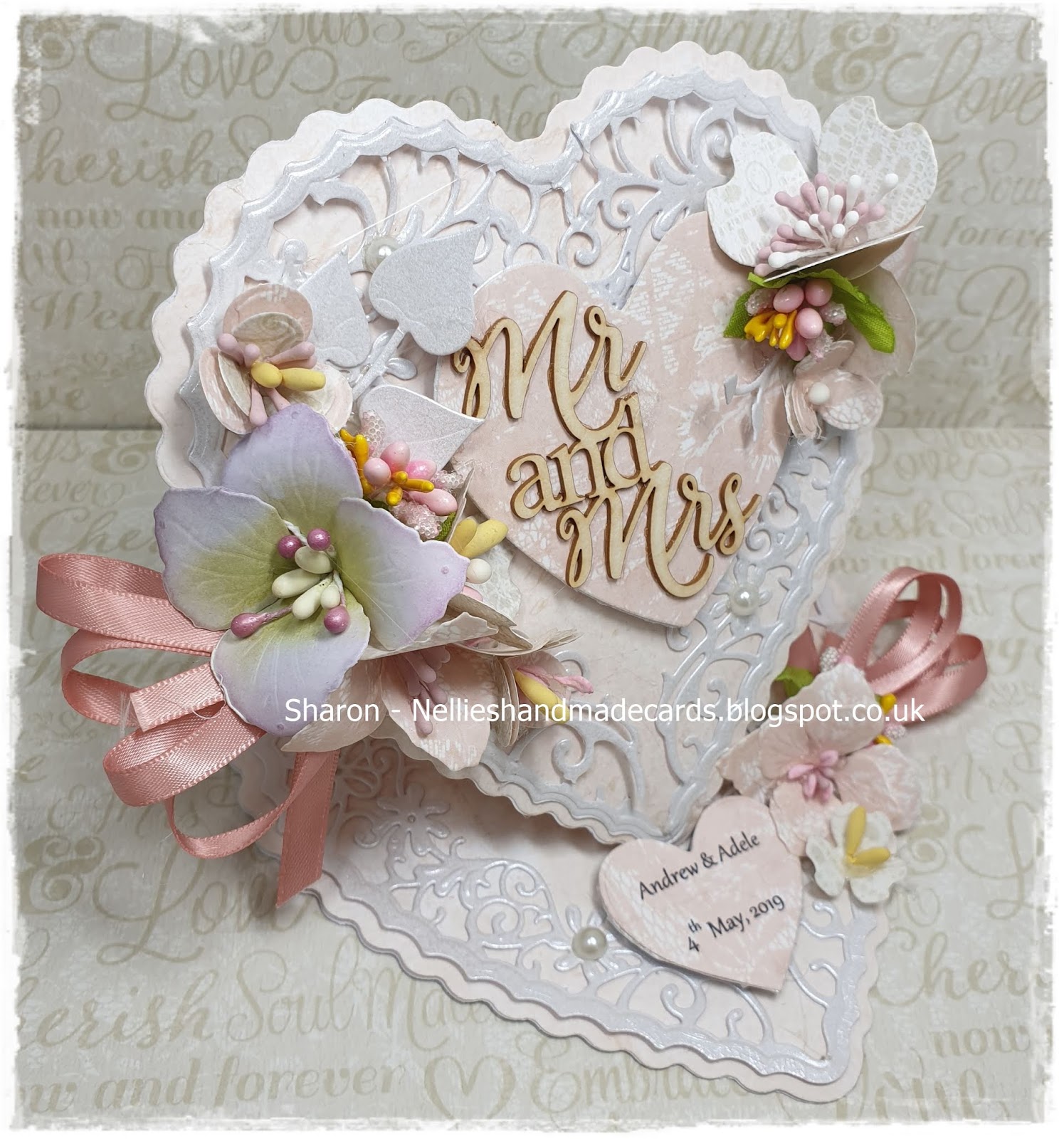 Nellie's Handmade Cards. .: Wedding Card