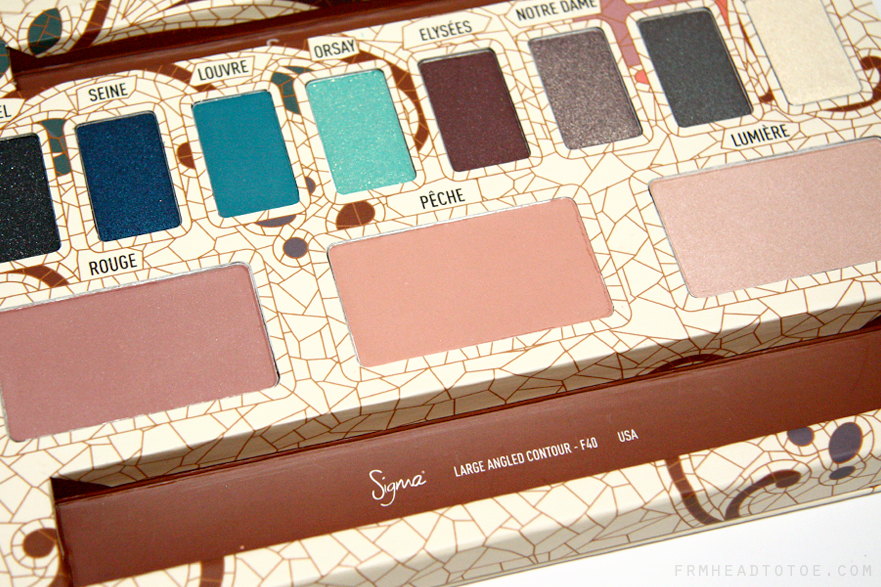 Sigma Paris Palette: Info & Swatches - From Head To Toe