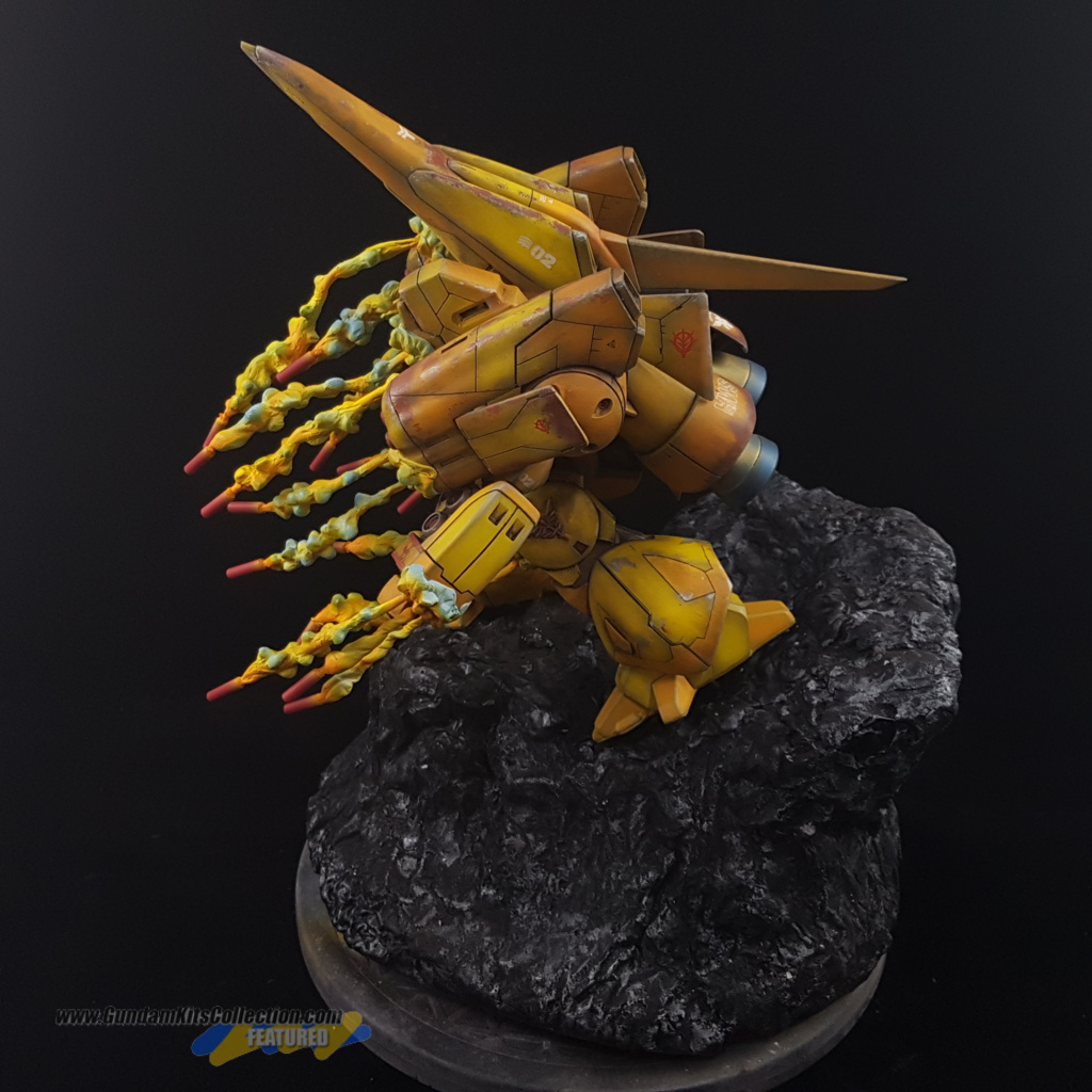 Custom Build: HGUC 1/144 AMX-102 ZSSA "Hell Raining Down on The Wicked"