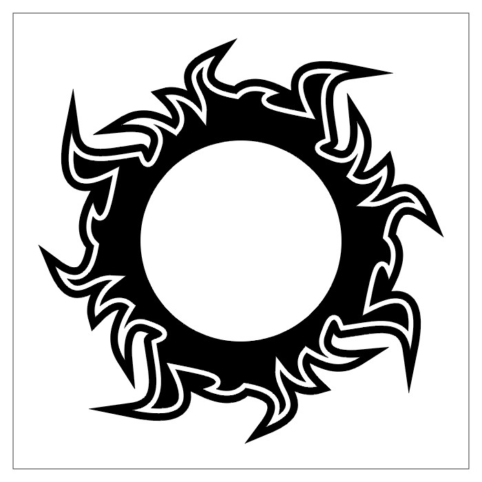 TATTOOS: Circular Tattoo Stencils # 2