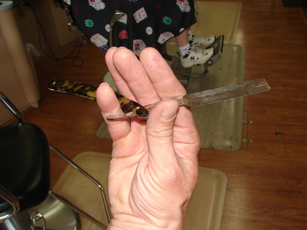 Poetry Scores: How we came to shoot a zombie barber with a straight razor