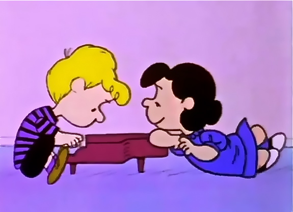 Lucy and Schroeder | Charlie brown christmas, Charlie brown, Charlie ...