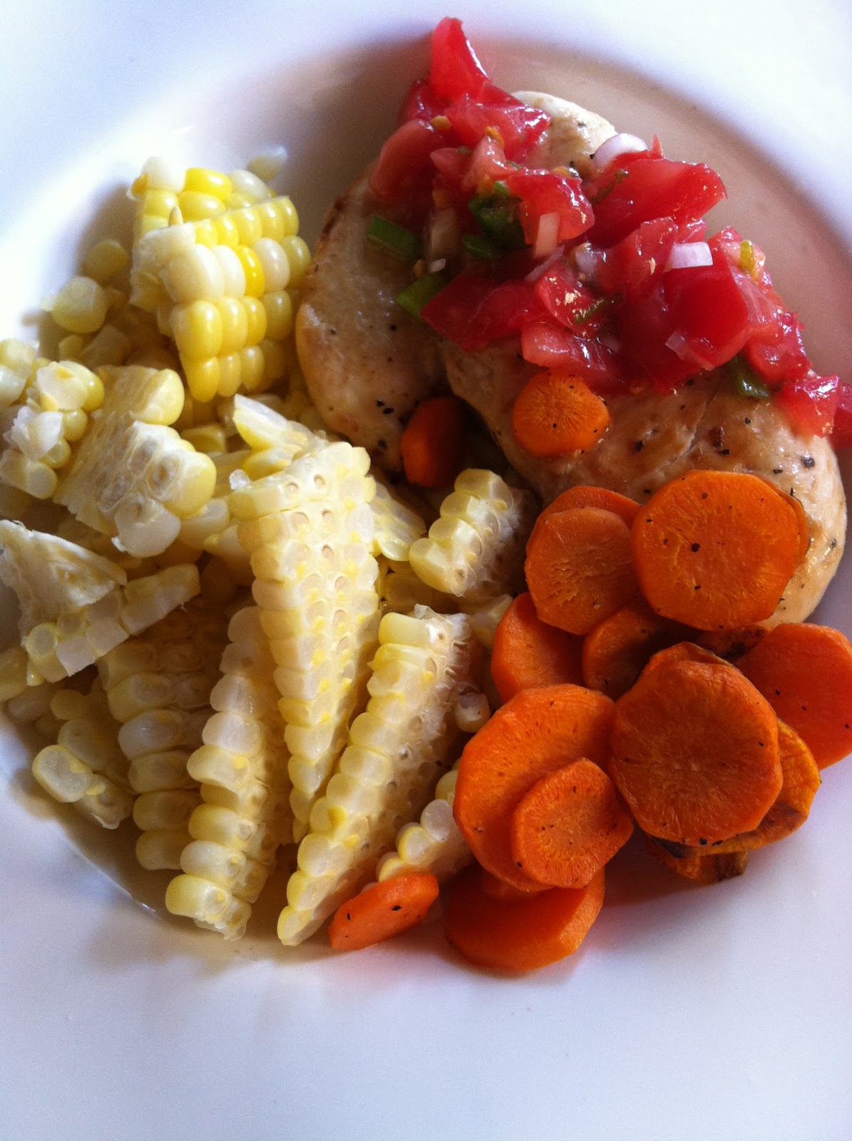 Poulet grillé et salsa | Tous à vos chaudrons