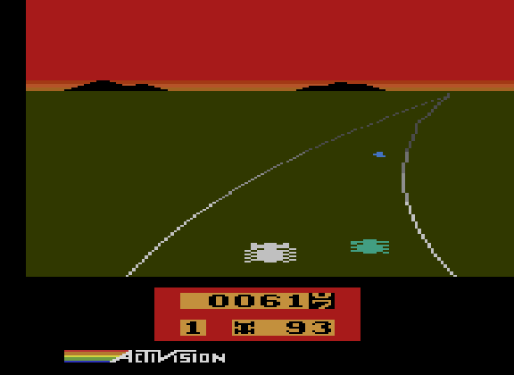 8-Bit City: Enduro Atari Activision