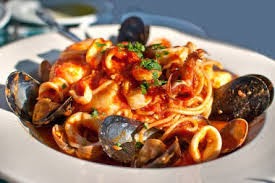 Spaghetti aux fruits de mer