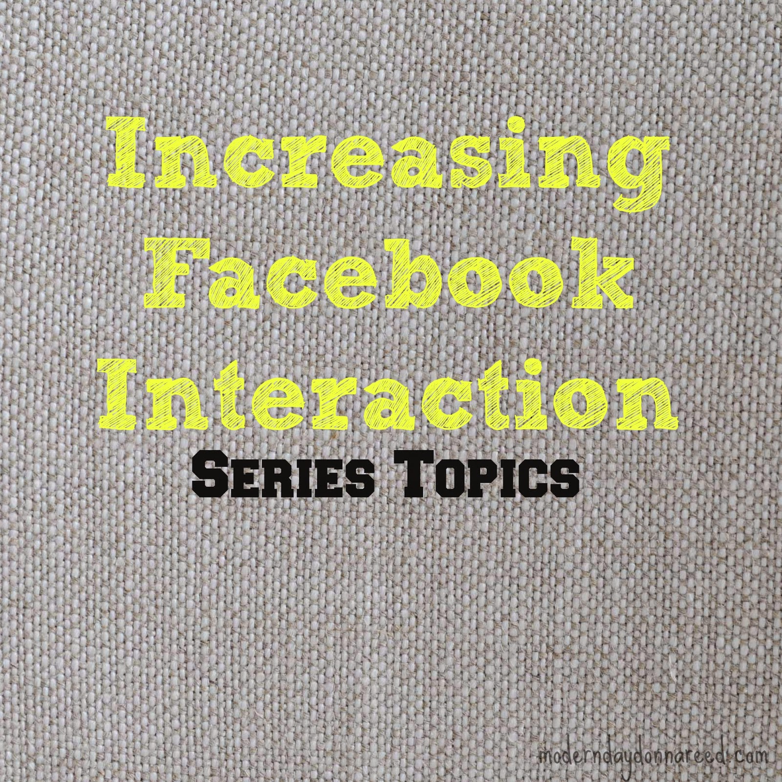 Intro: Tips on Increasing Facebook Engagement + 30 Day Challenge ...