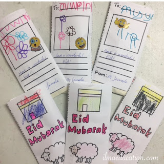 ILMA Education: Printable Eid ul Adha Envelopes