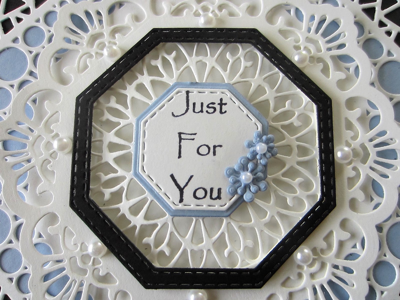 PartiCraft (Participate In Craft): Fancy Octagon Card