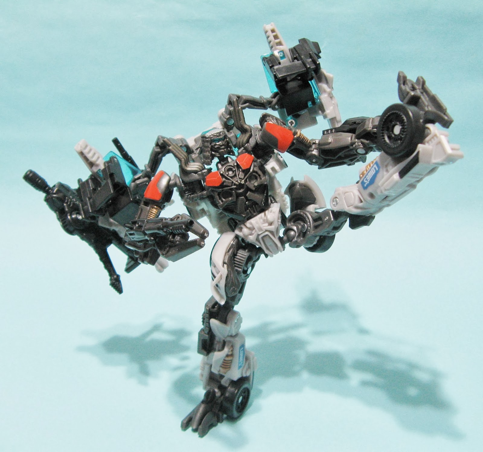 TRANSFORMERS : Dark of the Moon Deluxe class Autobot Armor Topspin變形金剛黑 ...