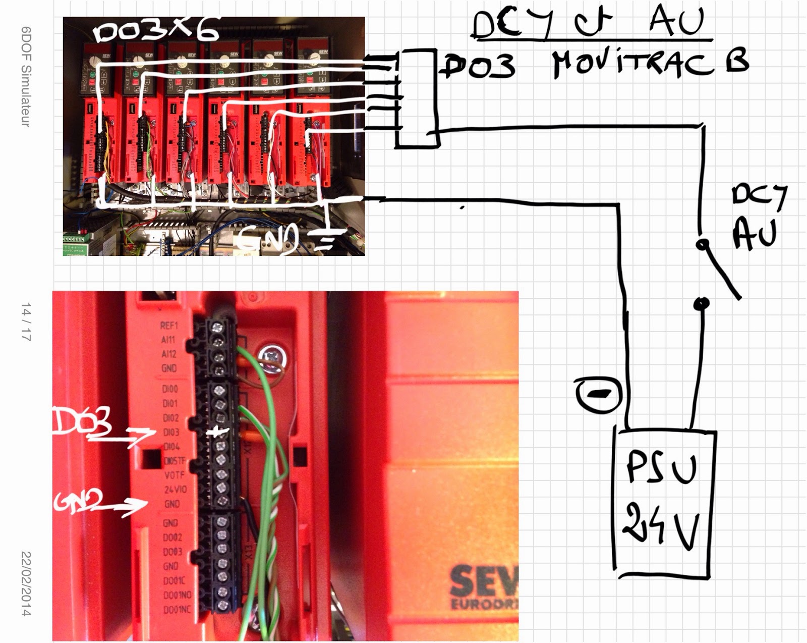 Thanos Motion Simulator Electronics: More of VFD inverter box 2 (Sew ...