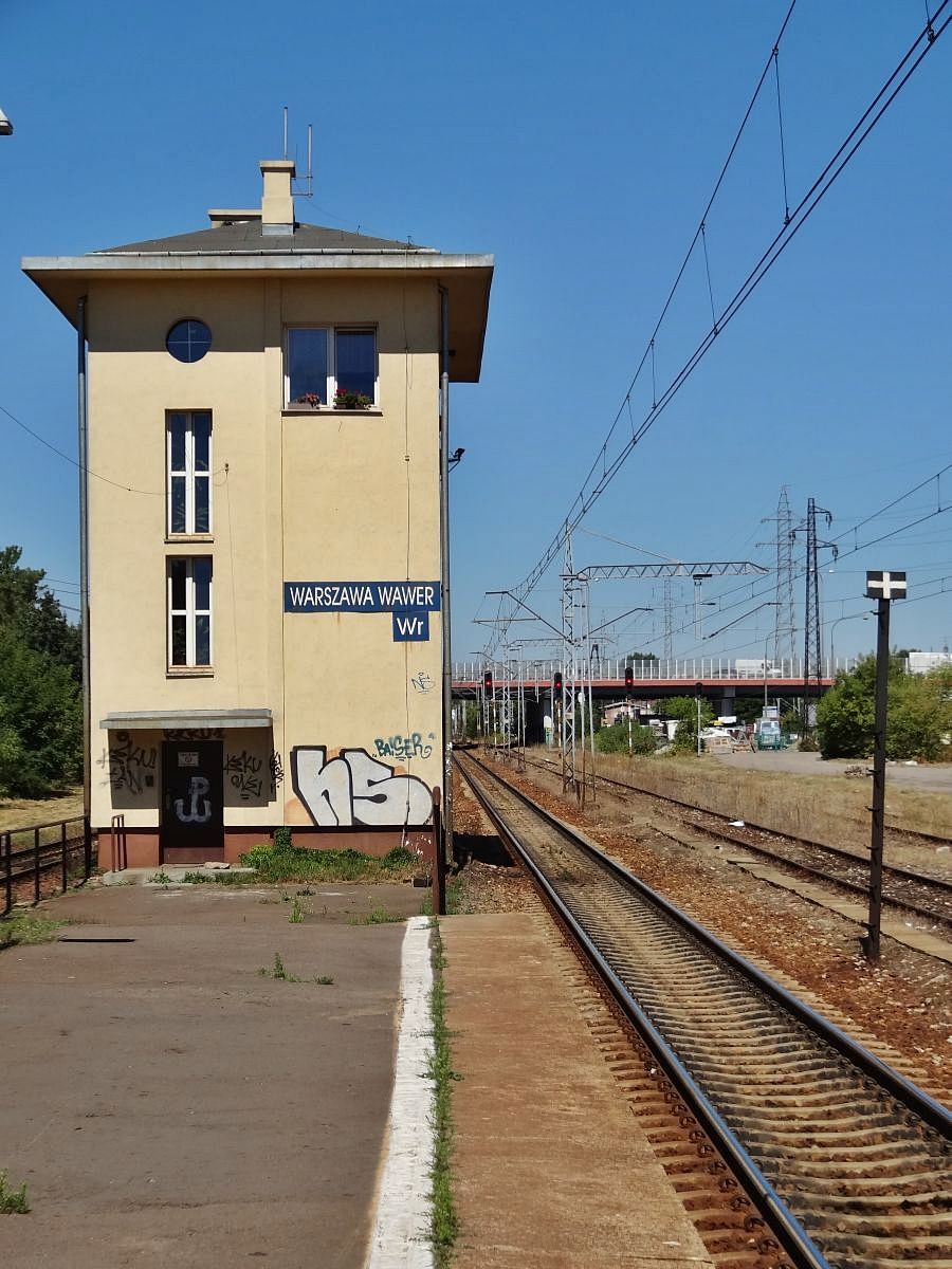 Stacja kolejowa Warszawa Wawer | Torowy