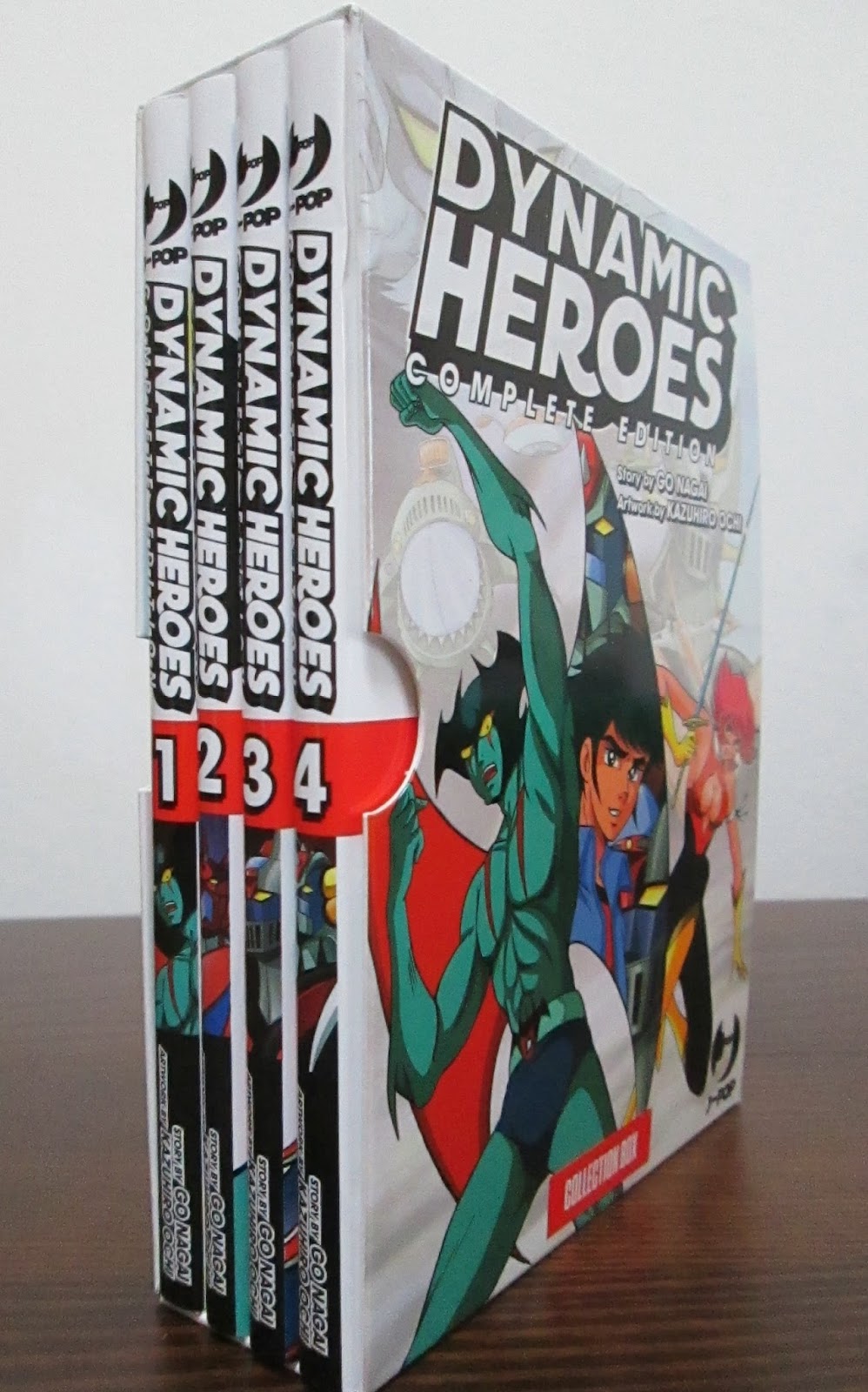 GO NAGAI FAN CLUB ITALY: Kabuto Blog: Go Manga: Dynamic Heroes Complete ...