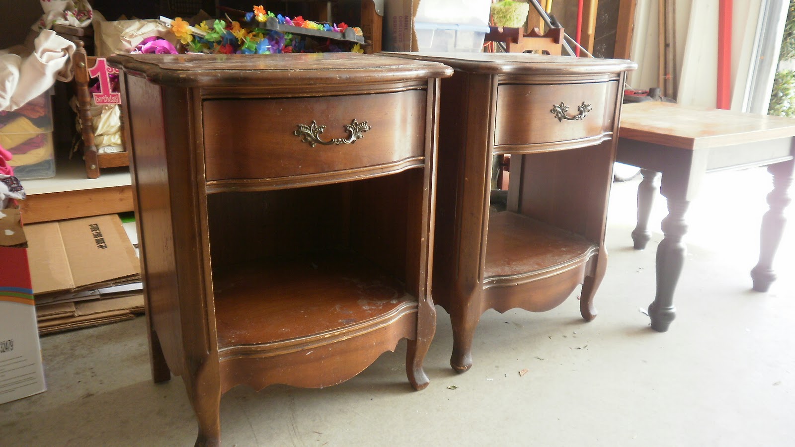 A Cozy Place: Fun Friday: Remake of Bedside Tables