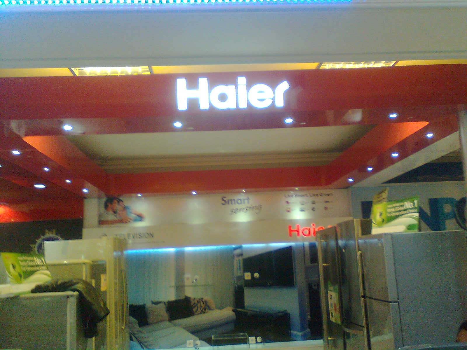 ESA Creative Company: Booth for Haier Shop Display Depo Pelita, Purwokerto