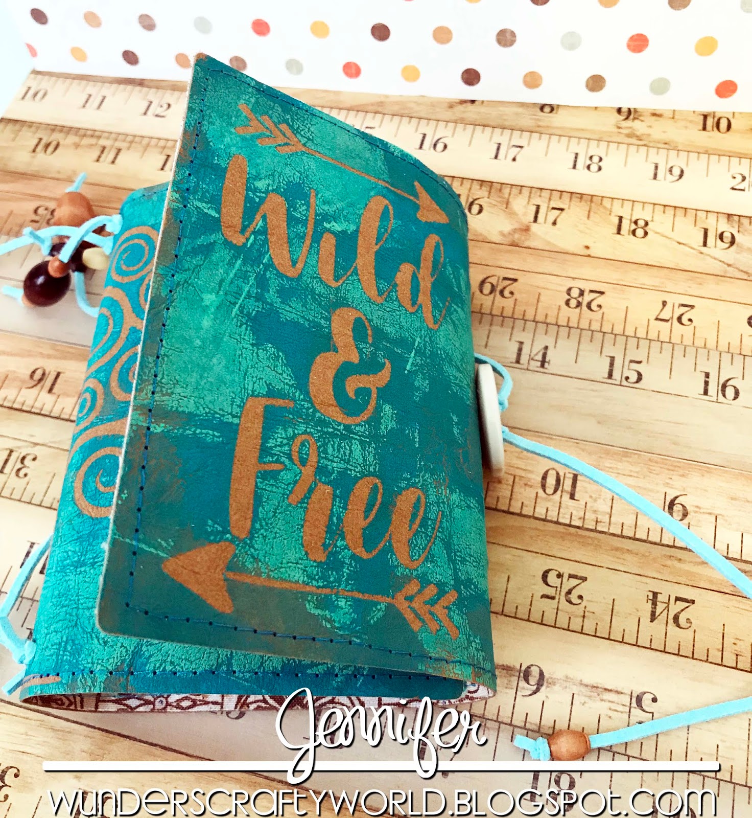 Wunder's Crafty World: Wild & Free Wrapped Journal