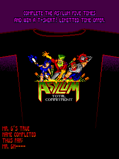 VGJUNK: ASYLUM (ARCADE)