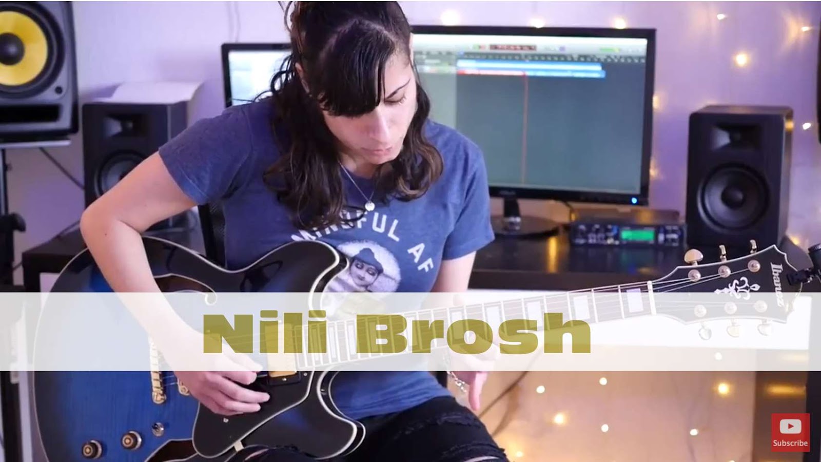 Nili Brosh: Soloing Over Jazz Changes