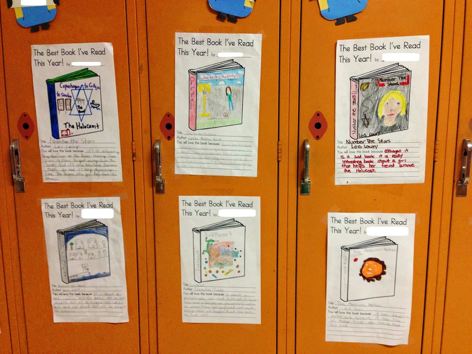 Teaching My Friends!: End of Year Favorite Book Activity