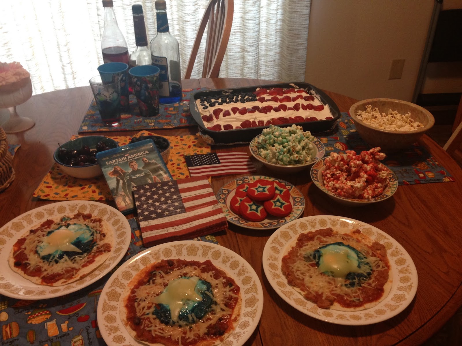 Reel Fancy Dinners: Captain America: The Winter Soldier Dinner