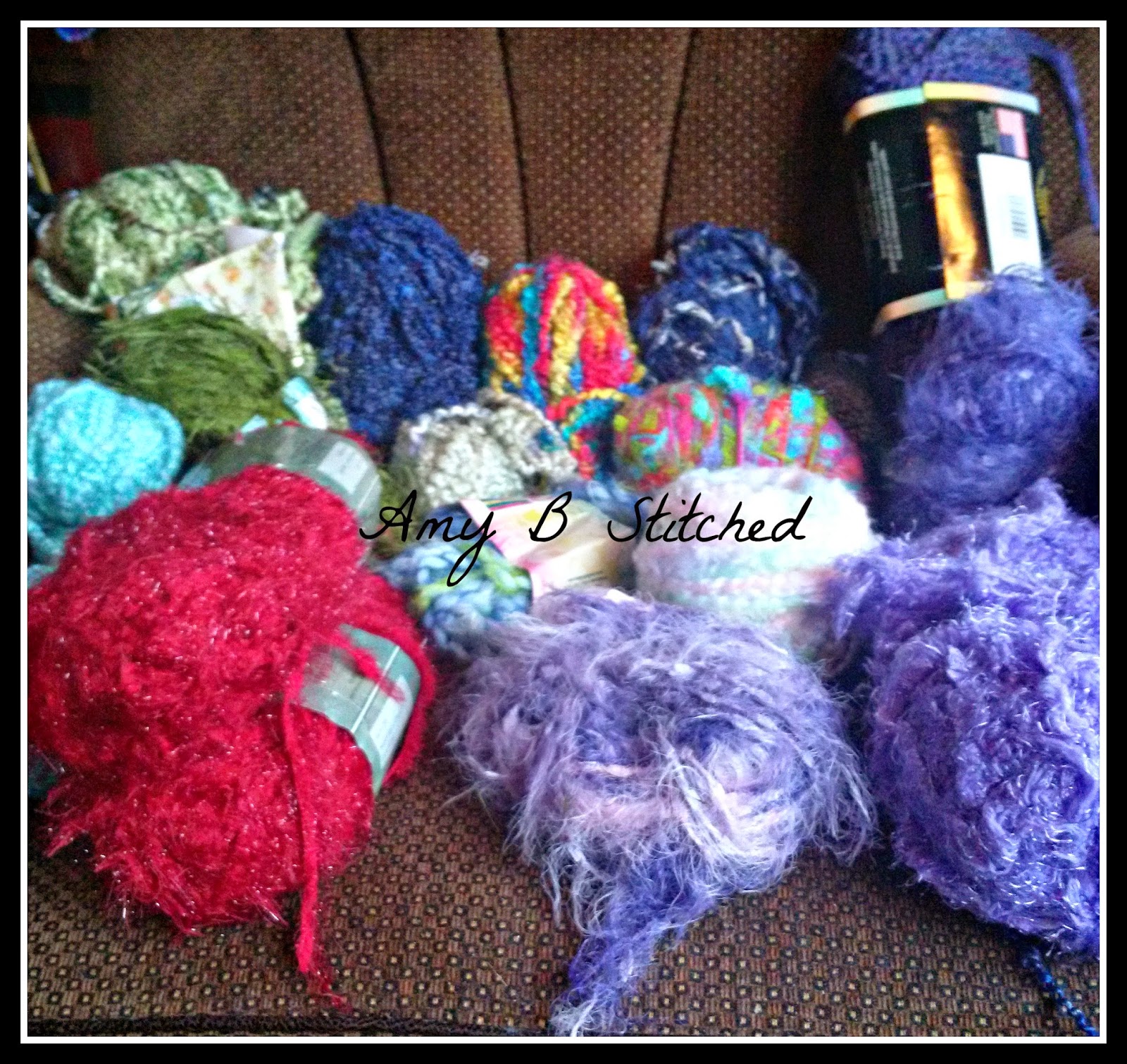 What to do with your BUMPY, BOBBLY and HAIRY yarn stash?!?!? MAKE A ...