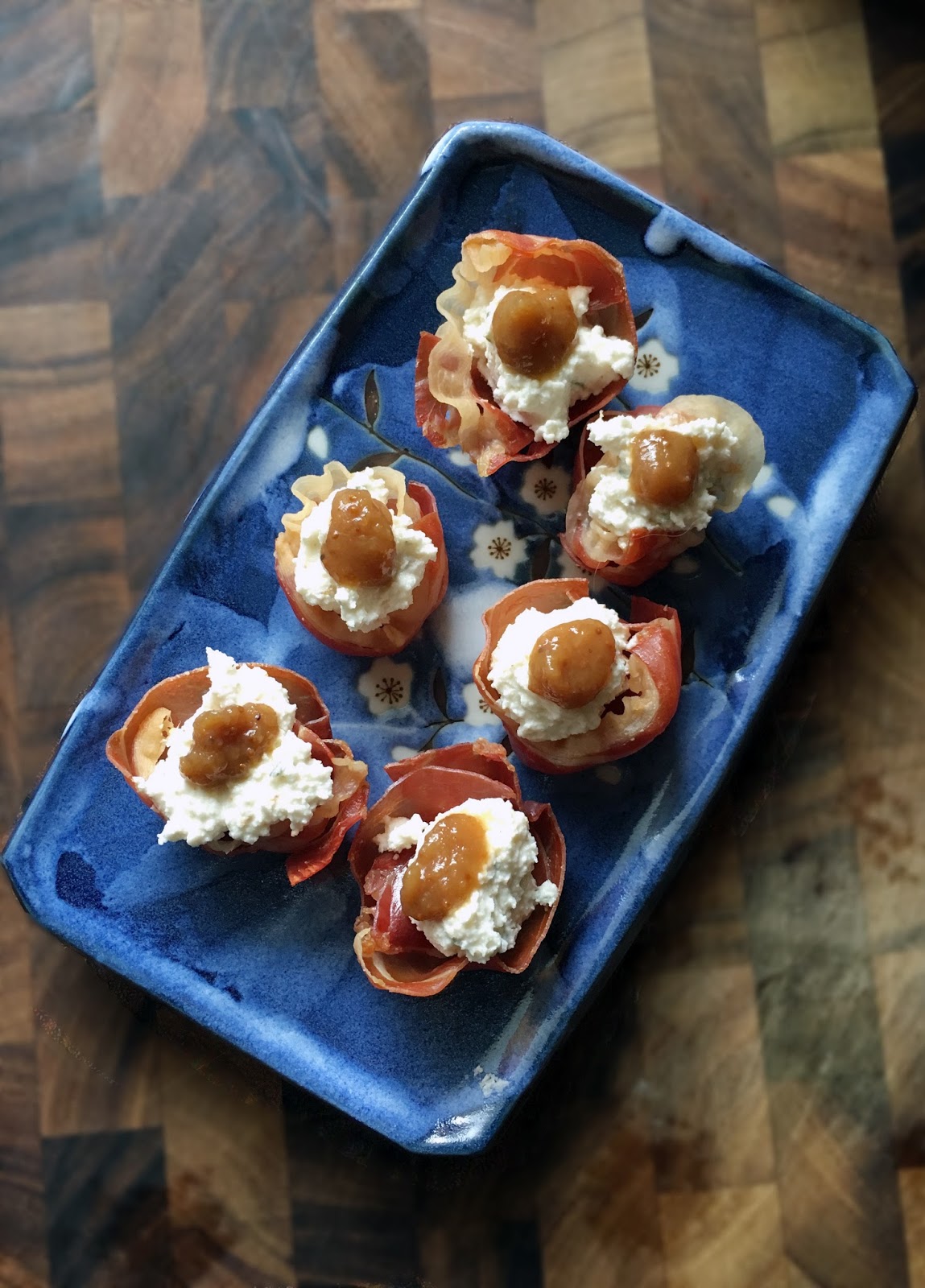 Crispy Cheese Filled Prosciutto Cups » Local Food Rocks