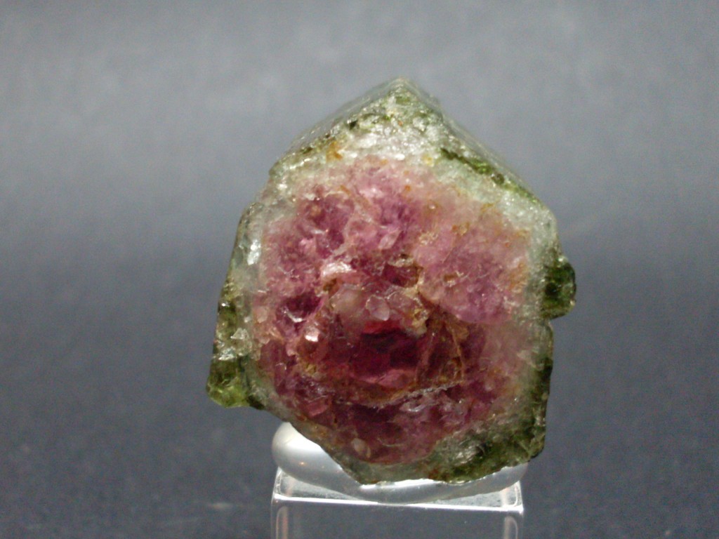 log: Watermelon Tourmaline