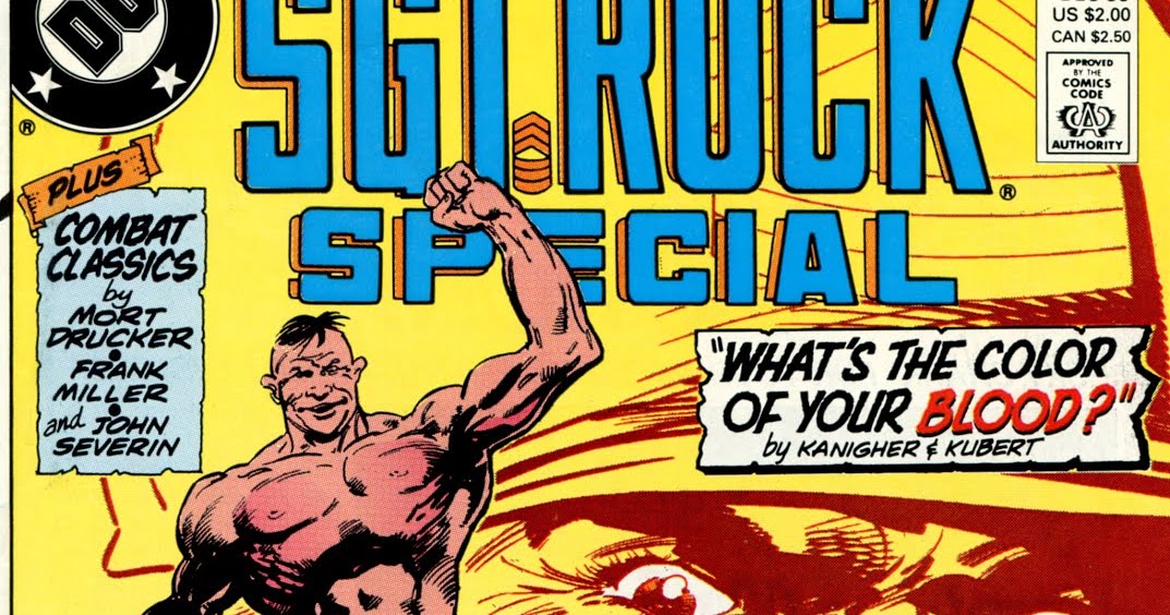 Sgt. Rock Special #6 - Joe Kubert, Frank Miller reprints - Pencil Ink