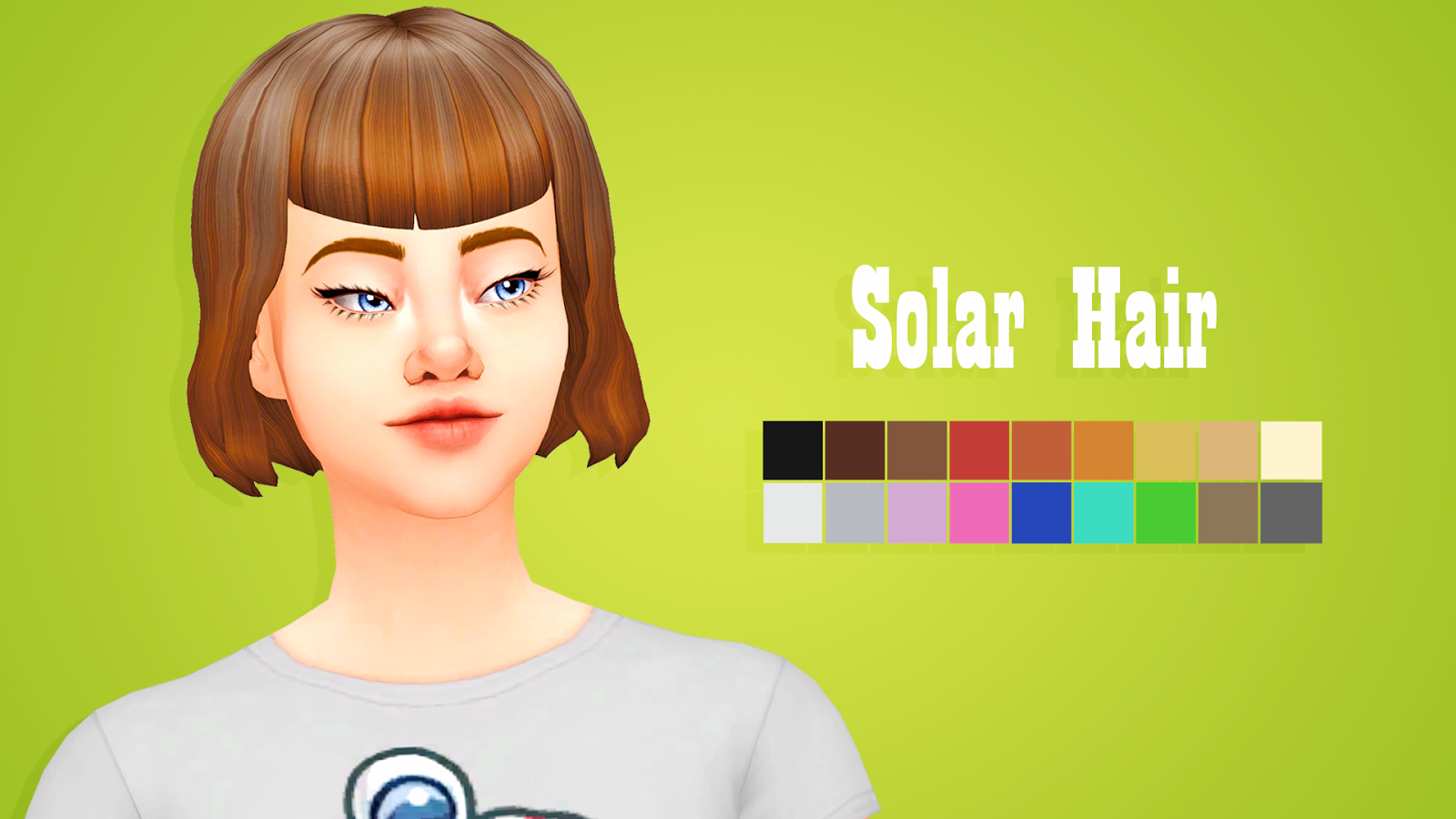 Solar Hair - AlienGrove