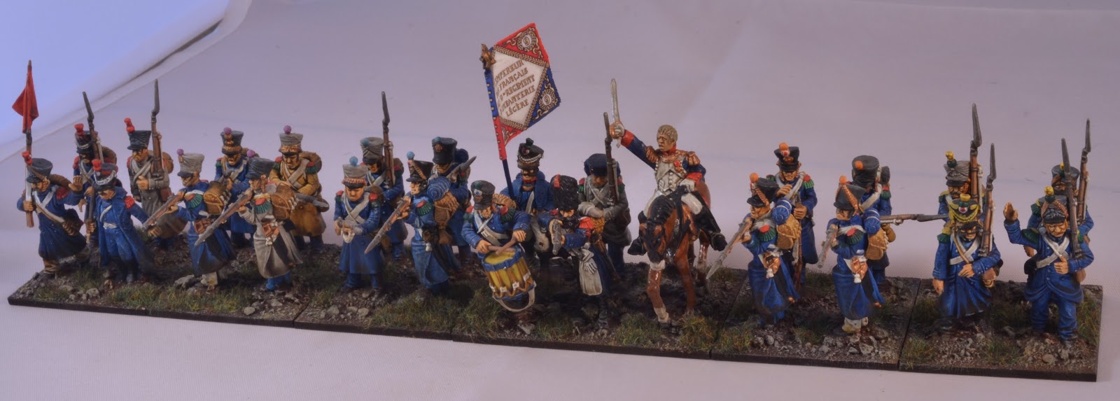 Zen and the Art of Miniature Painting: 9e Regiment d'Infanterie Legere