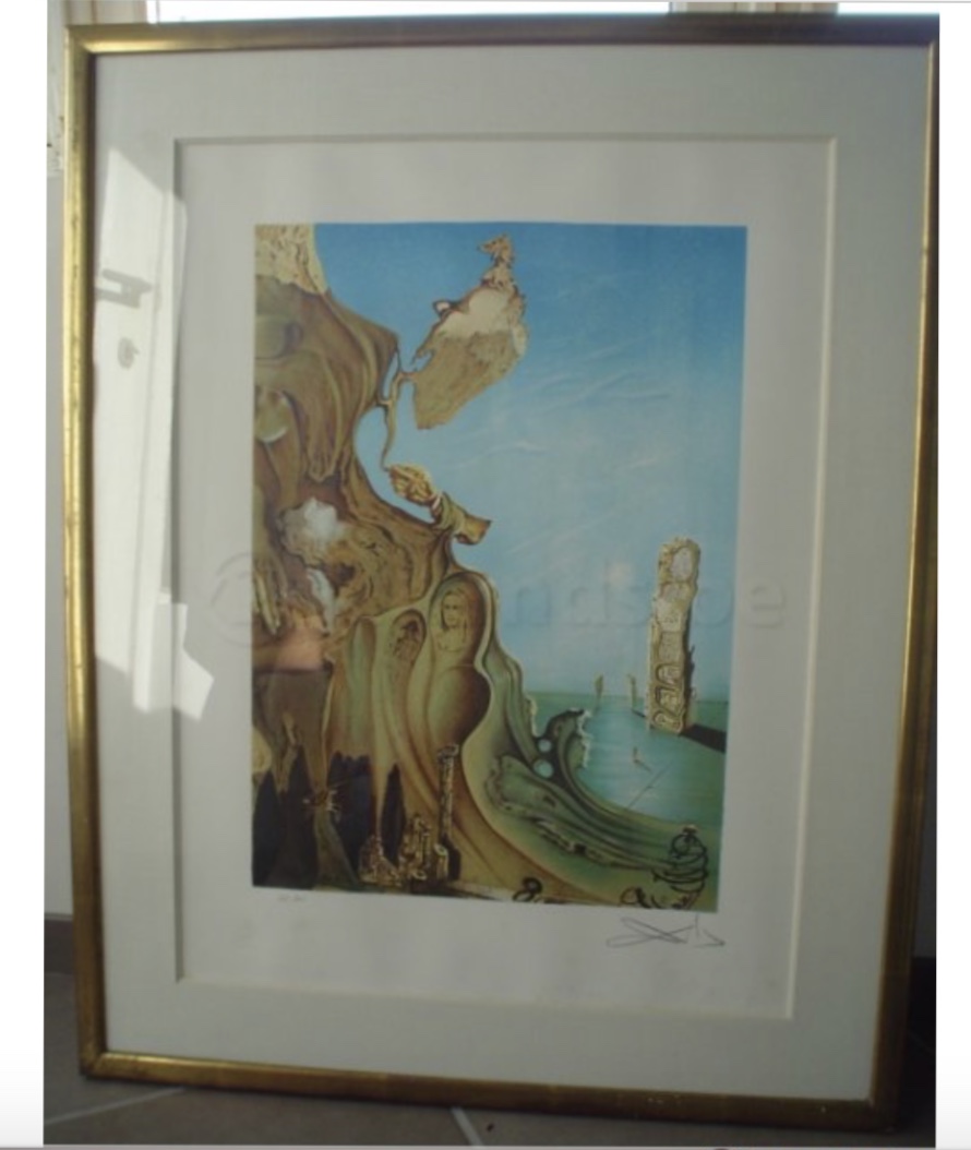 Fake Salvador Dali Prints: Hamon of Amiel 'after' - Monument to the ...
