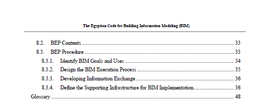 Egyptian BIM Code