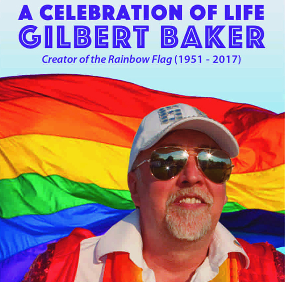 Rainbow Flag Creator Celebration