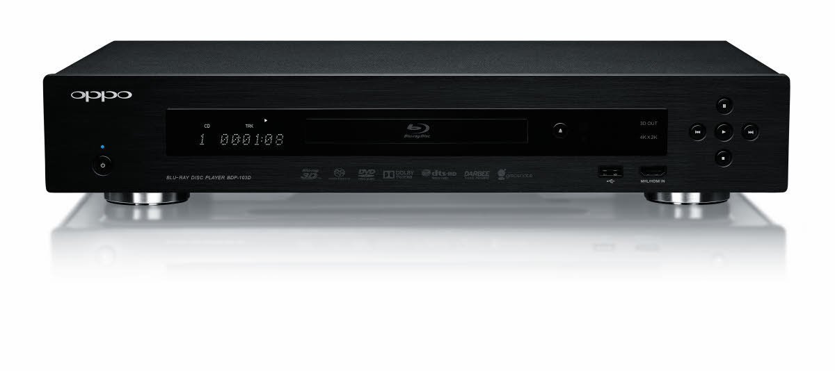 4k BluRay Player Test: OPPO BDP-103D Darbee Edition 3D Blu-Ray Player 4K