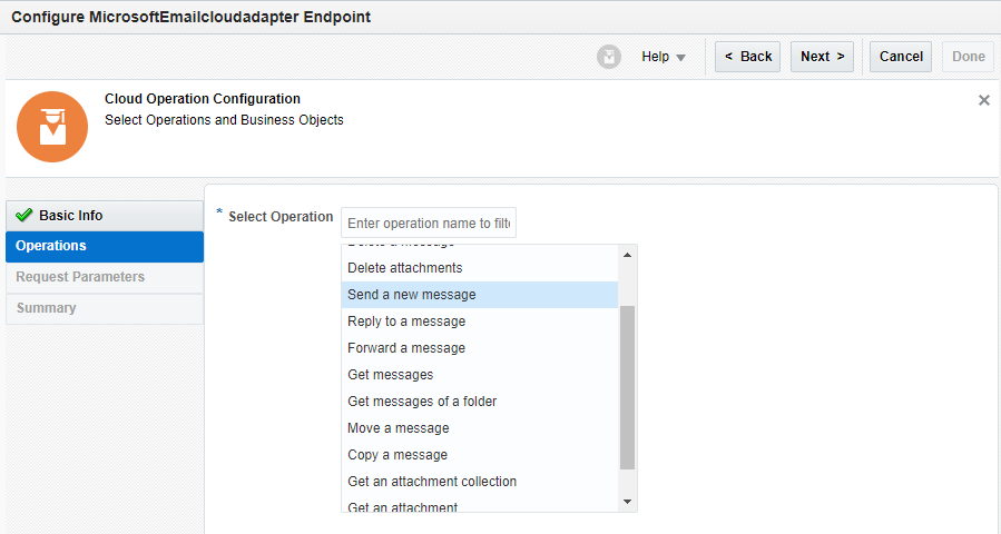 Leverage Microsoft Email Adapter to send email using Oracle Integration ...