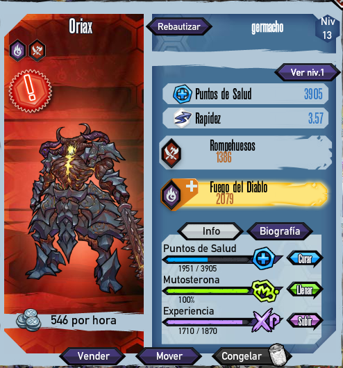 mutants guia: A Fondo Con El Oriax