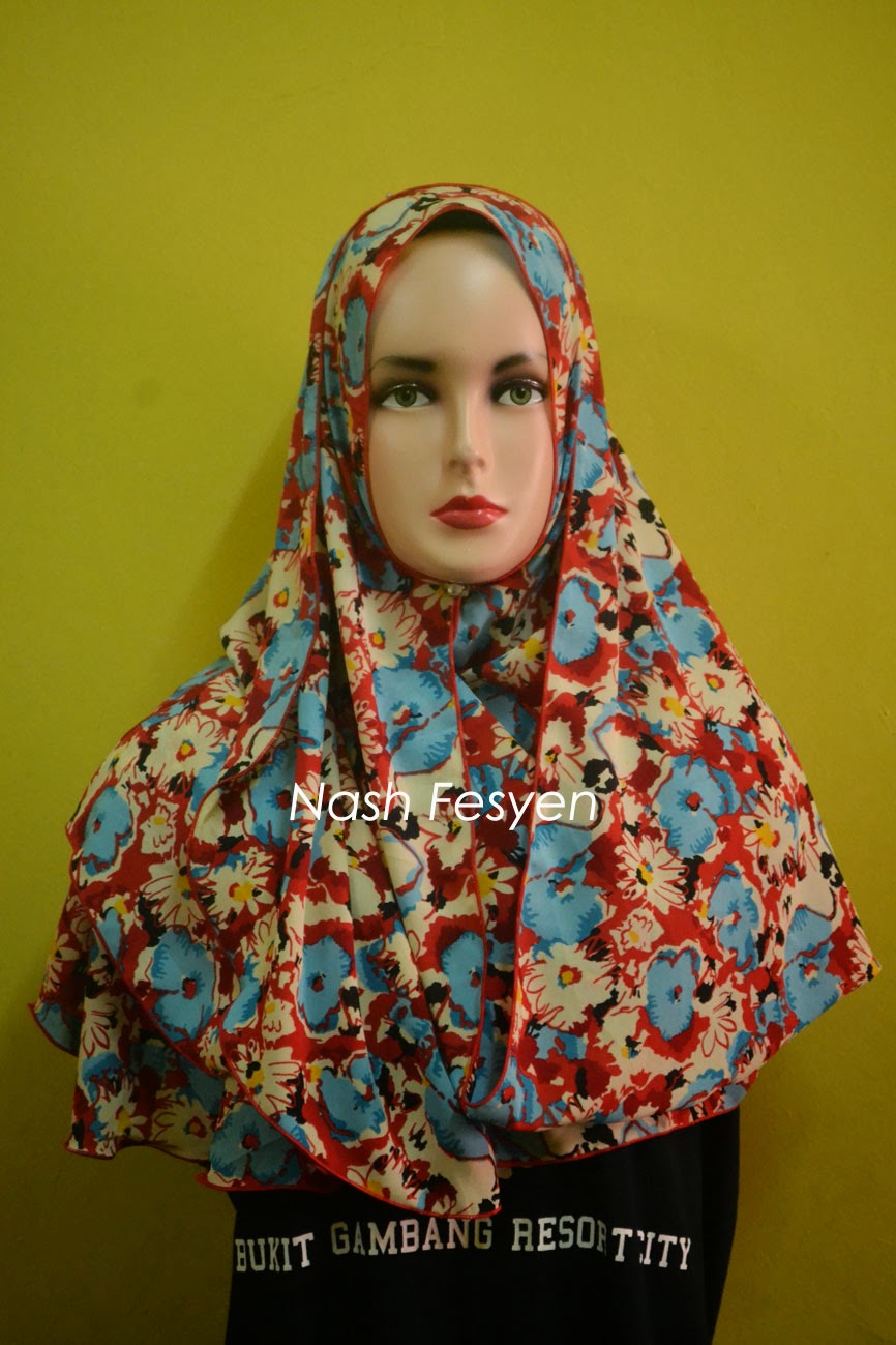 Nash Fesyen: Motif Bunga Menjadi Pilihan