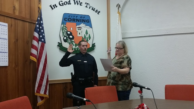 CORNING POLICE DEPARTMENT: Welcome to CPD, Officer Hewitt!