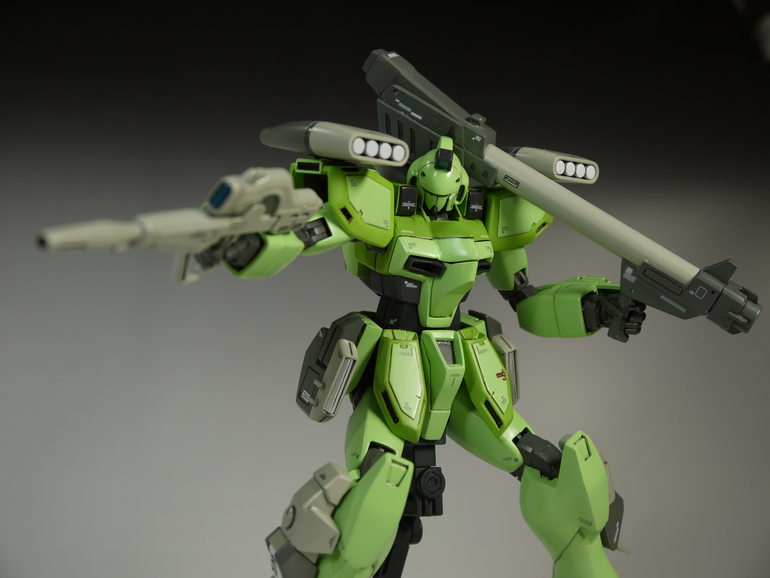 GUNDAM GUY: 1/100 LM111E02 Gun-EZ Heavy-Armed Type - Conversion Built