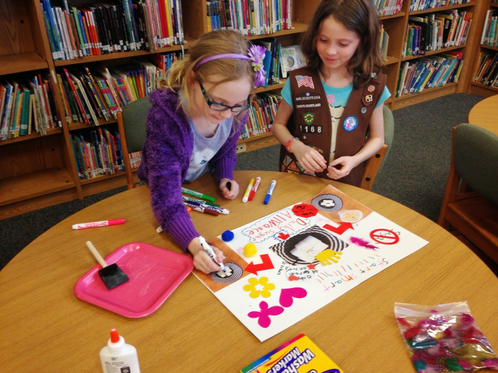 A Crafty Chick: Brownie Meeting 16: Choosing a Take Action Project