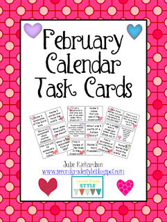 Second Grade Style: Five for Friday....And A February Freebie!