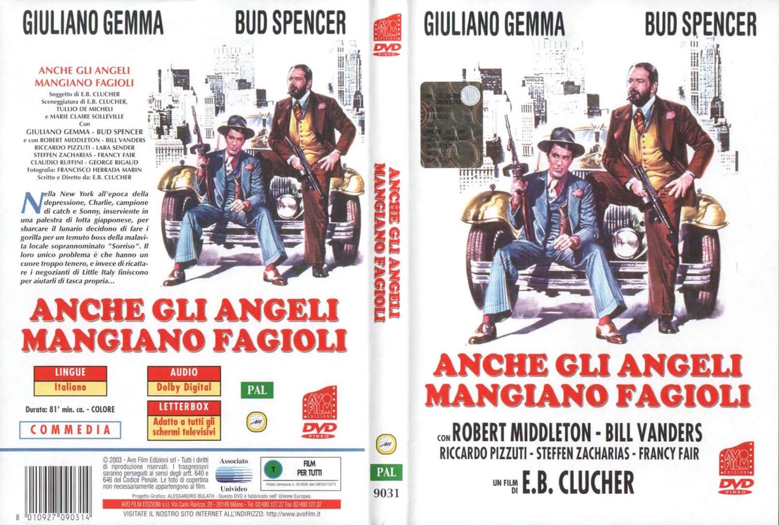 O BAÚ DAS MEMÓRIAS: ANCHE GLI ANGELI MANGIANO FAGIOLI - 1973