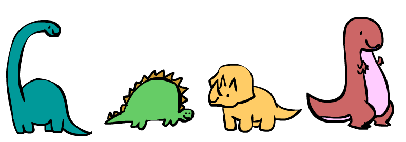 Shannon Manor Art: Dino doodles