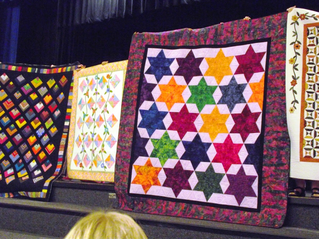 Quilt Walk Talk: Quilts the Ladies brought that they had made from ...