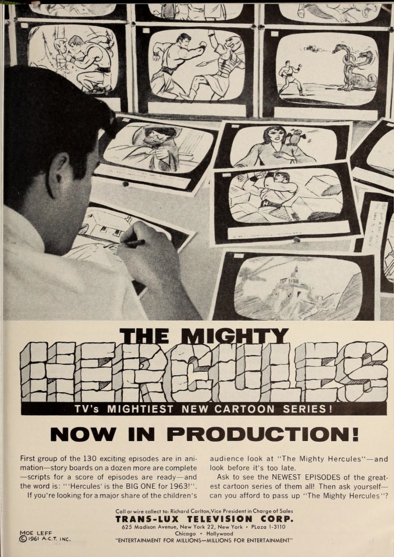 BOOKSTEVE'S LIBRARY: 1960s TV Cartoon Trade Ads