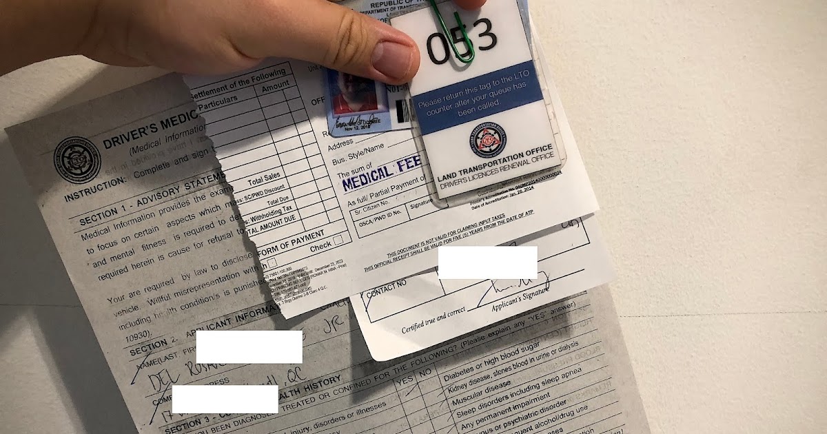 RENEWAL OF PHILIPPINE DRIVER'S LICENSE AT SM NORTH EDSA | Food In The Bag