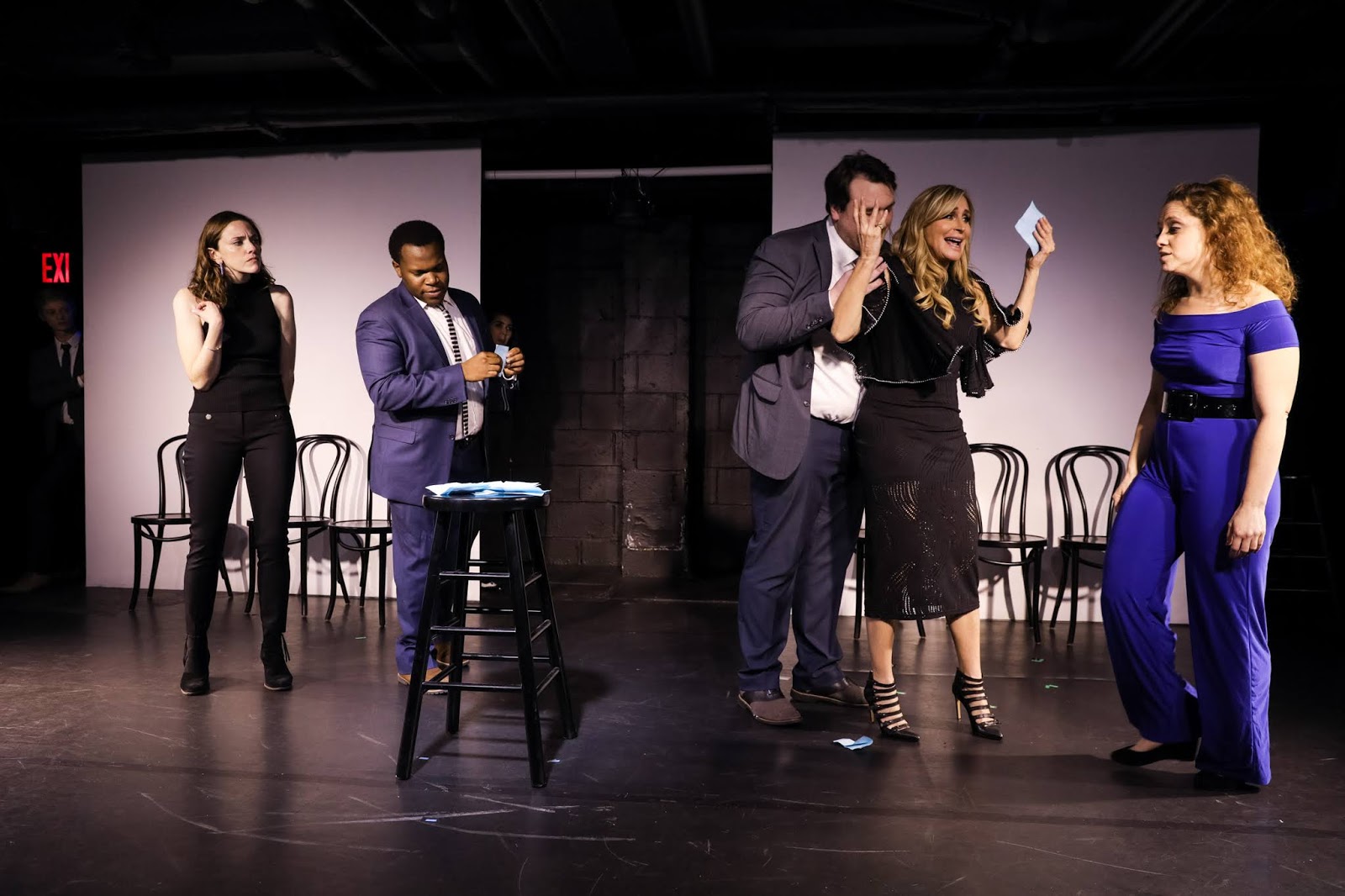 Sonja Morgan performs during VIP Opening Night of Improv Asylum New ...