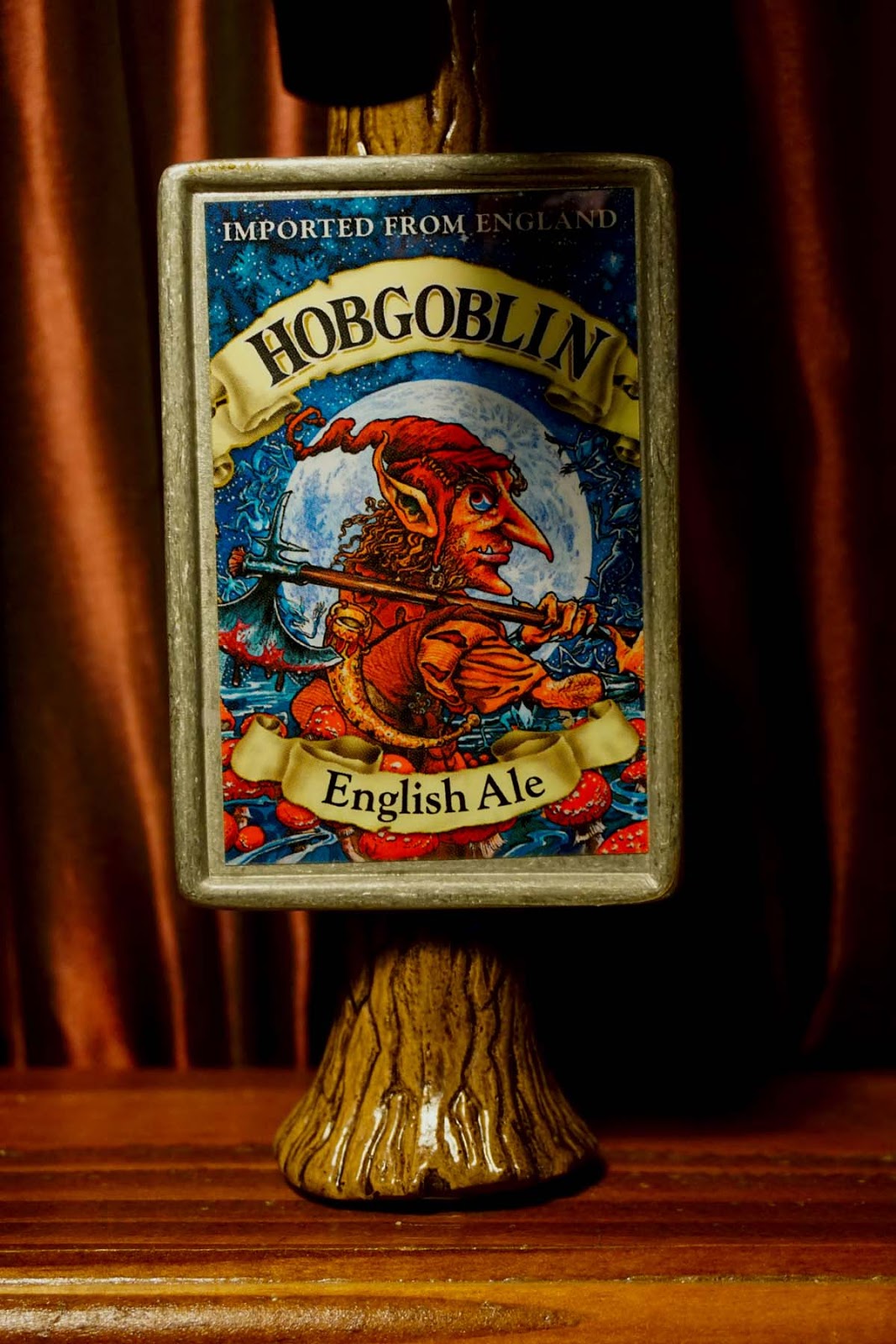 Tap Handle #181: Wychwood - Hobgoblin English Ale Ax