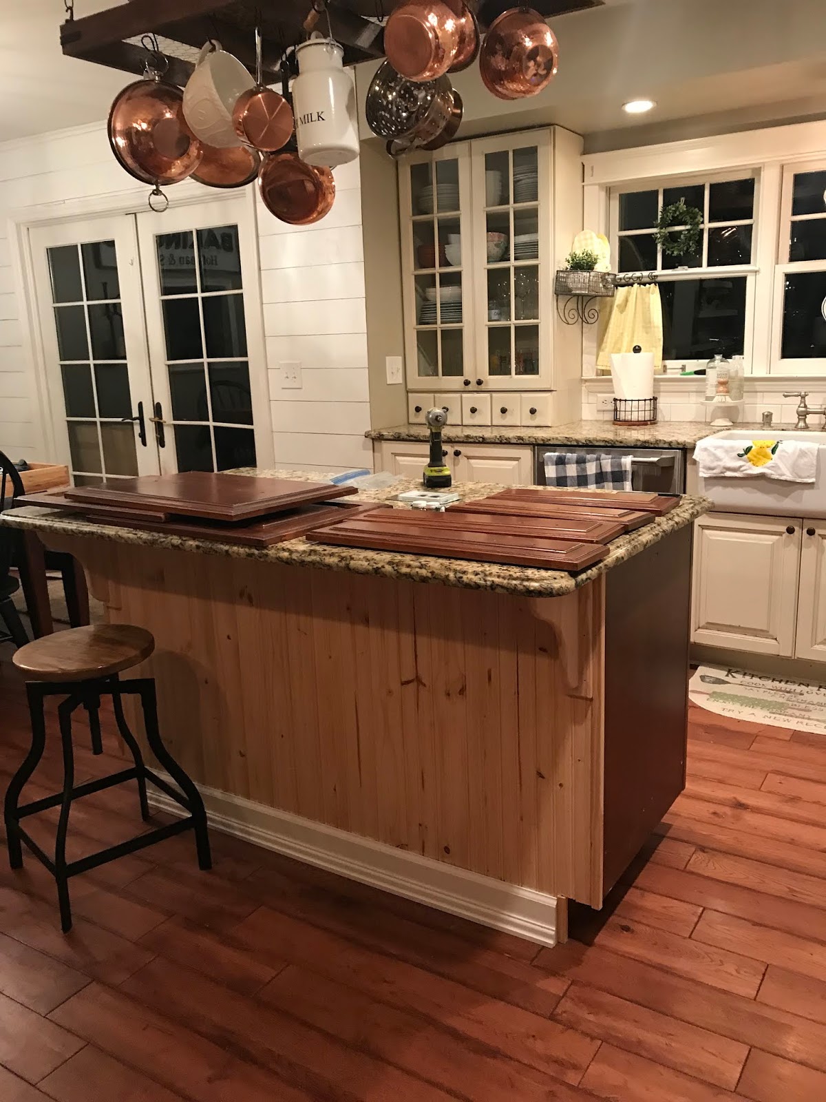 Painted Kitchen Island | Golden Boys & Me
